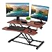 TechOrbits Standing Desk Converter - 32 Inch Adjustable Sit to Stand Up ...