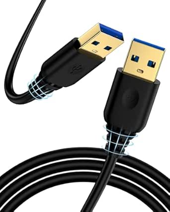 Amazon.com: USB A to USB A Cable 6FT, USB 3.0 Type A to A Male Cable ...