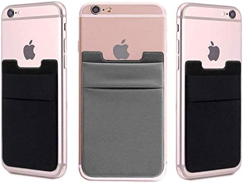 Amazon.com: OBVIS Cell Phone Pocket Self Adhesive Card Holder Stick On ...