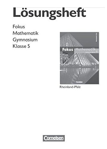 Fokus Mathematik - Gymnasium Rheinland-Pfalz: 5. Schuljahr - Lösungen ...