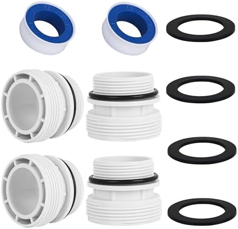 Amazon.com: TonGass (2-Pack) 40mm to 1 1/2" Filter Hose Conversion Kit ...