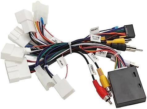 Car Head Unit Wire Hareness, Car Stereo Radio Wiring Harness with USB ...