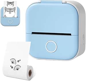 Amazon.com: Teamoda Print Pod Mini Portable Inkless Sticker Printer ...