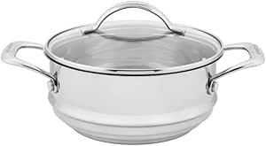 Scanpan STS Multi Steamer Insert with Lid to Fit 16/18/20 cm: Frying ...