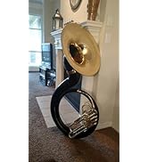Amazon.com: Nautical Mart White Brass Sousaphone | King Size Tuba with ...