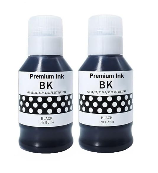 VERENA GI71 Black Refill Ink Use for Canon Pixma G2020, G2021, G2060 ...
