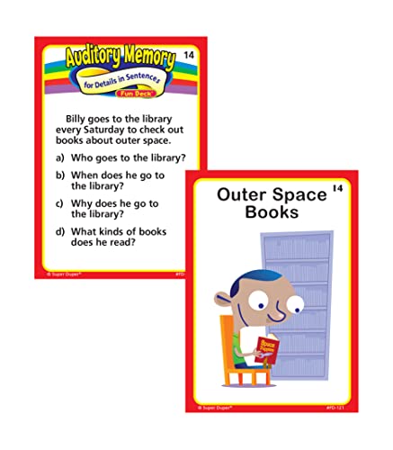 Snapklik.com : Auditory Memory For Details In Sentences Fun ...