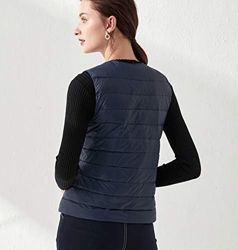 Chaleco Plumas Ligero Mujer Chalecos Acolchados de Mujer Chalequillo Acolchado Chaleco Plumon ...