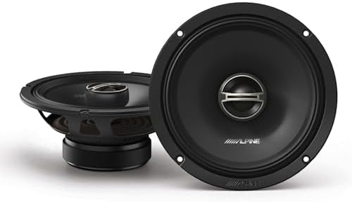 Amazon.com: Alpine DM-65-G 6.5” Coaxial 2-Way Speaker Set, Pair ...