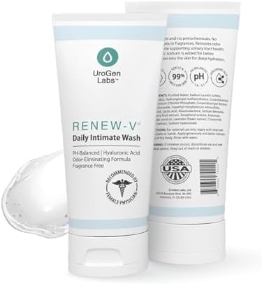 Amazon.com: Renew-V Daily Intimate Wash for Women & Men - Fragrance ...