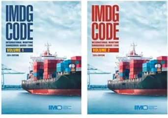 IMDG Code 2024, 42nd Edition (English): International Maritime ...