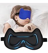 Amazon.com: Silk Sleep Eye Mask for Kids, 100% Real Natural Pure Silk ...