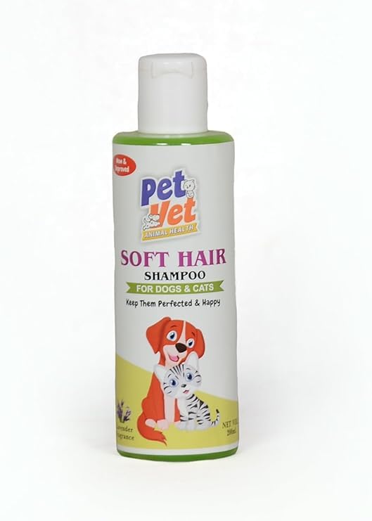 Buy Pet Vet Animal Health Soft Hair Shampoo for Dog and Cat Hair ...