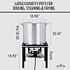Amazon.com: Hike Crew 80QT Outdoor Boiling Kit with Igniter| 110,000 ...