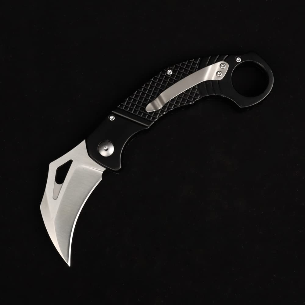 Amazon.com : sosoin tactical folding claw pocket knife, outdoor ...