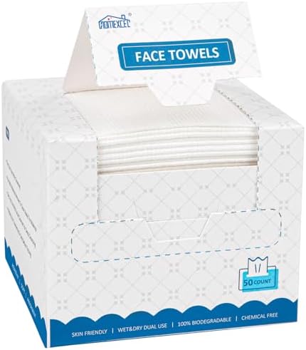 Amazon.com : Disposable Face Cloths for Washing Disposable Towels ...