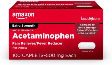 Amazon.com: Amazon Basic Care Ibuprofen Tablets 200 mg, Pain Reliever ...