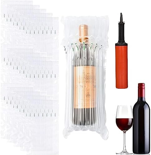 Tomuvpzn 15 pièces de protection de bouteille de vin anti choc Colonne ...