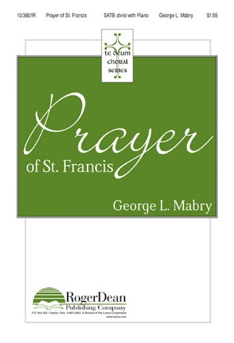 Prayer of St. Francis: George L. Mabry: 9781429107907: Amazon.com: Books