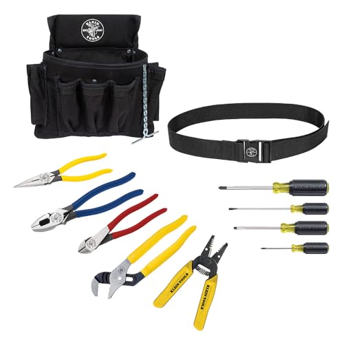 Amazon: Klein Tools Tool Kit, Apprentice Tool Set with 4 Pliers, Wire ...