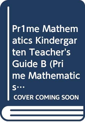 Amazon.com: Pr1me Mathematics Kindergarten Teacher's Guide B (Prime ...
