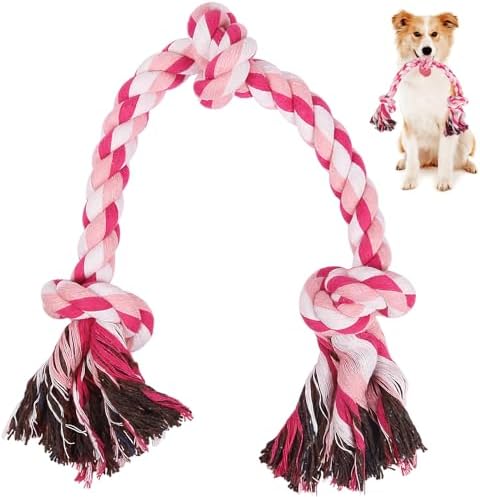 Aitmexcn Dog Rope Toys for Large/Medium Aggressive Chewers, Tough Rope ...