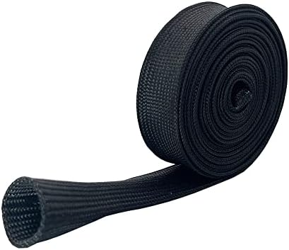 Amazon.com: Fiberglass Heat Shield Sleeve - 3/4" ID X 10' Adjustable ...