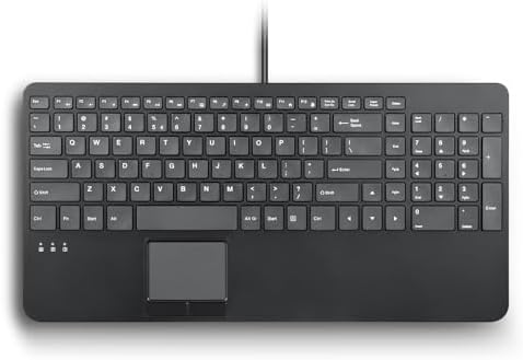 Amazon.com: Perixx PERIBOARD-425 US Wired Mini USB Keyboard with ...