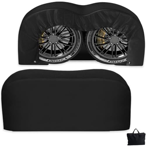 Amazon.com: Dual Axle Tire Covers - 2 Pack Fits 30"-27" Dia Tires ...