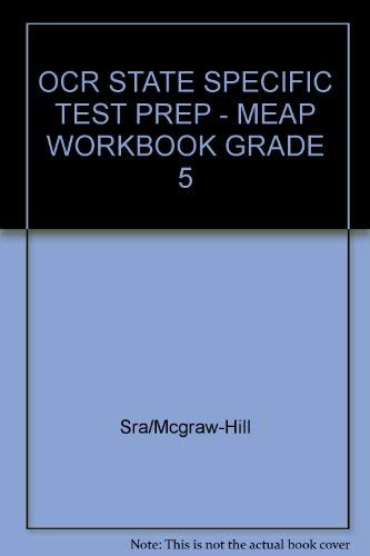 OCR State Specific Test Prep: Meap Workbook Grade 5: Wright Group ...