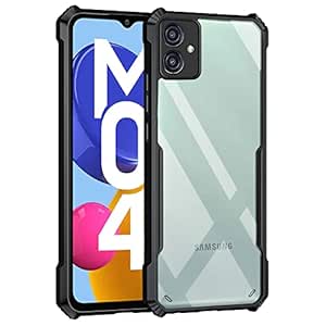 WOW IMAGINE Shock Proof Clear Back Case Mobile Cover for Samsung Galaxy M04 | F04 | A04e (Hard ...