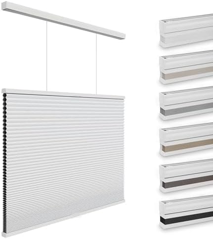 Amazon.com: Grandekor Top Down Bottom Up Cellular Shades Cordless, Pull ...