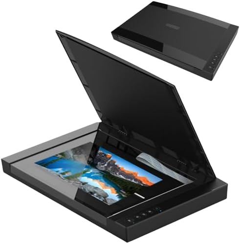 Amazon.com: JMYTK Large Format Flatbed Scanner, A3 Photo Scanner, 2400 ...