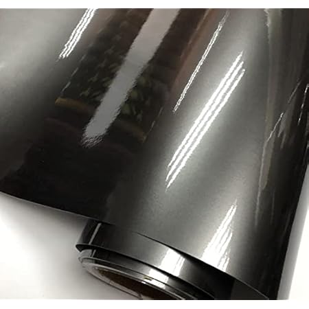 HOME13™ Grey Metallic Vinyl Wrap Sheet for Car & Bike Self Adhesive ...
