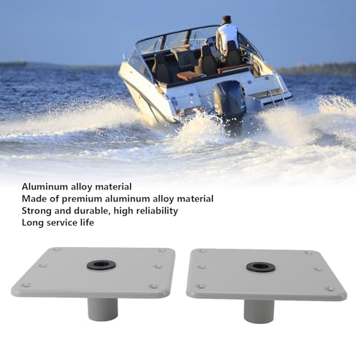 Pack of 2 Boat Seat Base, Professional Aluminium Alloy, High-Strength ...