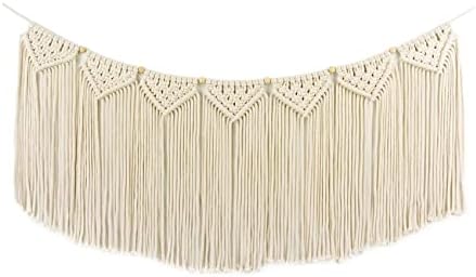 Amazon.com: GCOVELIS Boho Valance Macrame Curtains for Windows Macrame ...