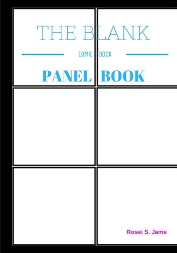 Amazon.com: The Blank Comic Book Panelbook : Basic Panelbook Panel 7" x 10", 127 pages: The ...