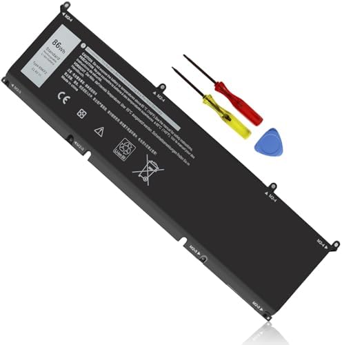 Amazon.com: 86Wh 69KF2 11.4V Battery for Dell Alienware M15 M17 R3 R4 ...