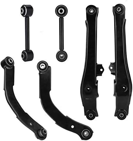 Amazon.com: 4Pcs Rear Upper Lateral & Lower Control Arms + Lower ...