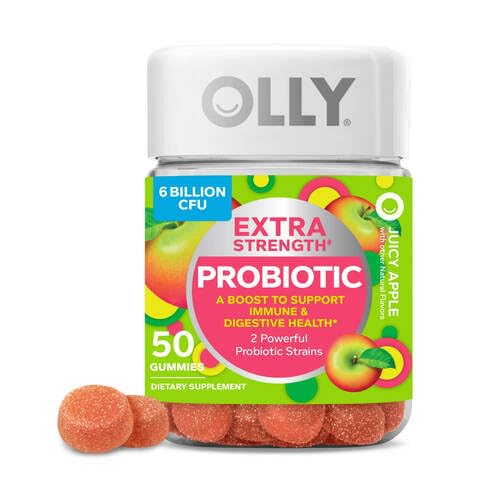 Amazon.com: Fits OLLY Extra Strength Probiotic Gummy, 6 Billion CFUs, 2 ...