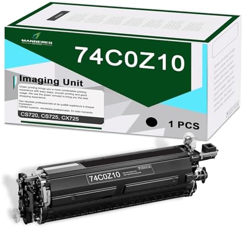 Amazon.com: Lexmark 74C0ZK0 CS720, CS725, CX725 Black Return Program ...