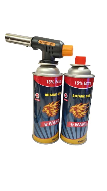 Gas Torch Automatic Butane Gun Torch Camping Gas Torch Blowtorch Gun ...