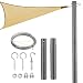 Amazon.com : Shade Sail Pole, Heavy Duty Sun Shade Post, 9FT Adjustable ...