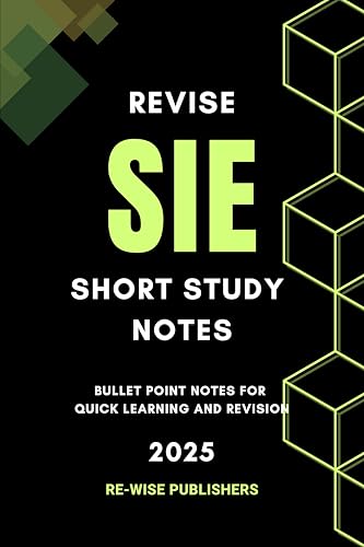 Lelivros - Revise SIE: Short Study Notes: Your companion for the ...