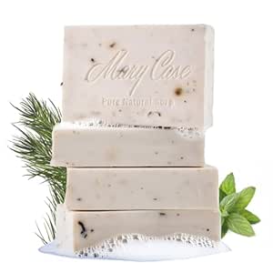 Amazon.com : Mary Case All Natural Bar Soap for Men & Women (Set of 4 ...