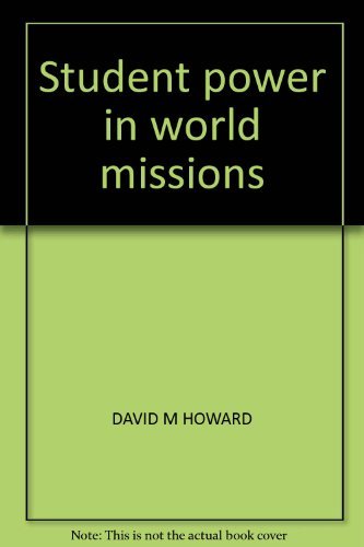 Student power in world missions : M David Howard: Amazon.in: Books