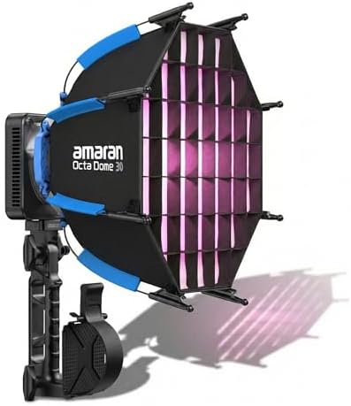 Amazon.com : Amaran Ray 60c RGB LED Monolight, 60W Full Color COB Video ...
