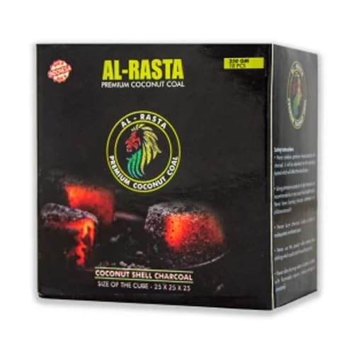 Buy AL-RASTA Coconut Shell Charcoal (250GM) Online at Low Prices in ...