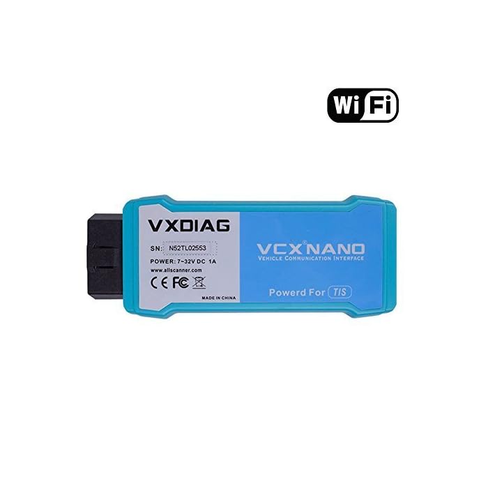 Buy VXDIAG VCX Nano Diagnose and Programming Tool Compatible for Toyota and Lexus SAE J2534 WiFi ...