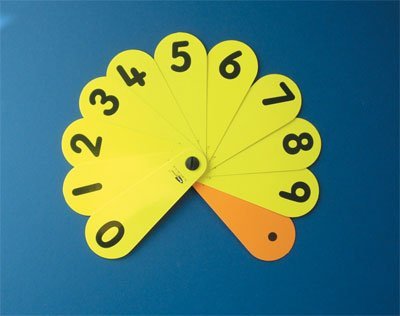 Number Fan - 0-9 - Early Years Maths Resource by Buzz : Amazon.co.uk ...